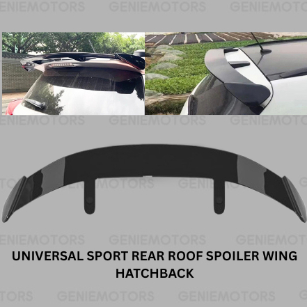 UNIVERSAL SPORT REAR ROOF SPOILER WING HATCHBACK | Shopee Malaysia