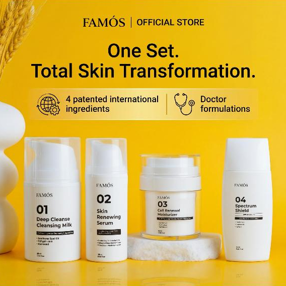 FAMÓS SET LENGKAP - Doctor Formulation (Jeragat, Kulit Kering, Kulit ...