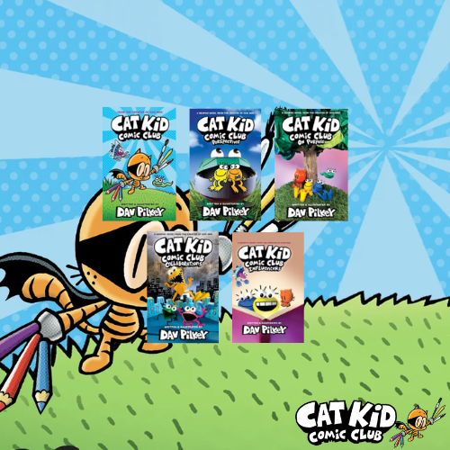 Full Collection of Cat Kid Comic Club • e-Novel | Shopee Malaysia