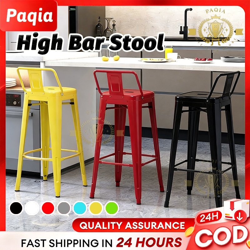 Bar Chair 77CM Bar Stool Chair Tolix Kerusi Makan Kerusi Besi Cafe ...