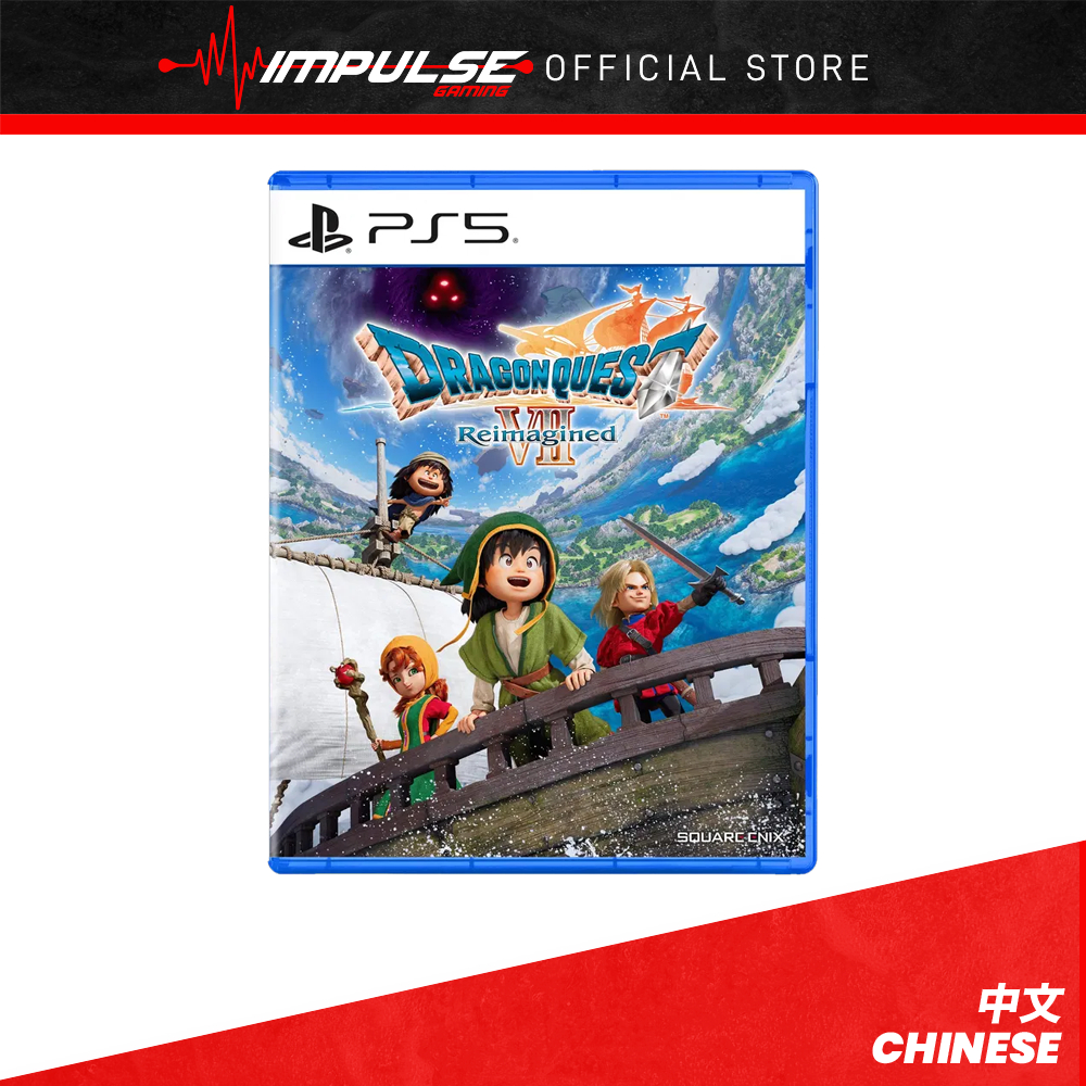 [PR3-0RD3R] PS5 Dragon Quest VII Reimagined Chi Version 勇者鬥惡龍 VII ...