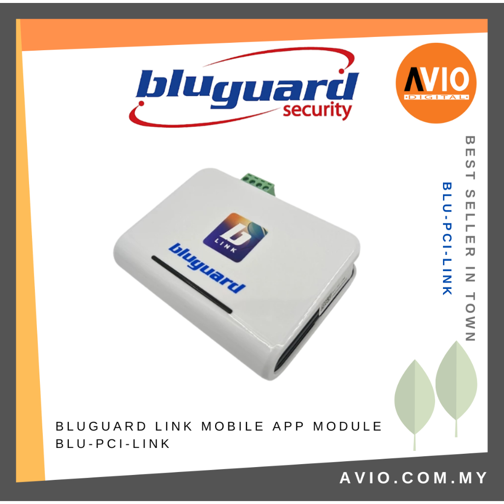 Bluguard LINK House Wired Alarm Mobile App Control Internet Module L9 ...