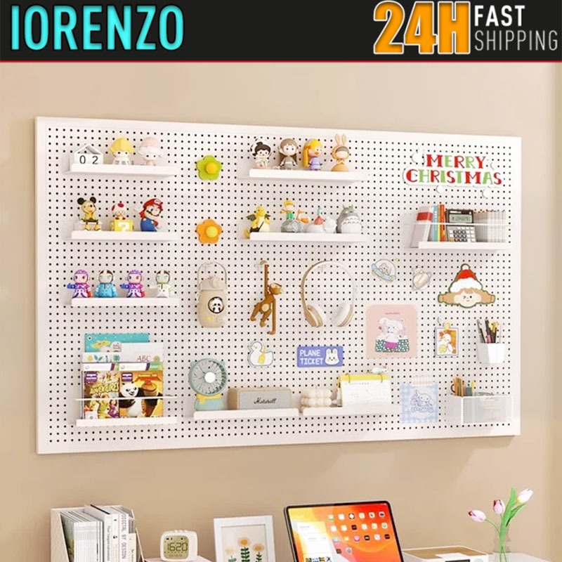 Pegboard Perforated Display Board DIY Rack Display Board Wall Hanging ...