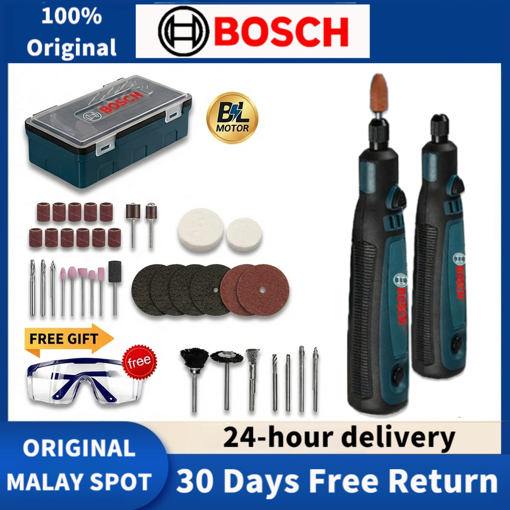 Bosch 3.6V DC Grinder Tool Mini Dremel Drill Electric Grinding Set ...