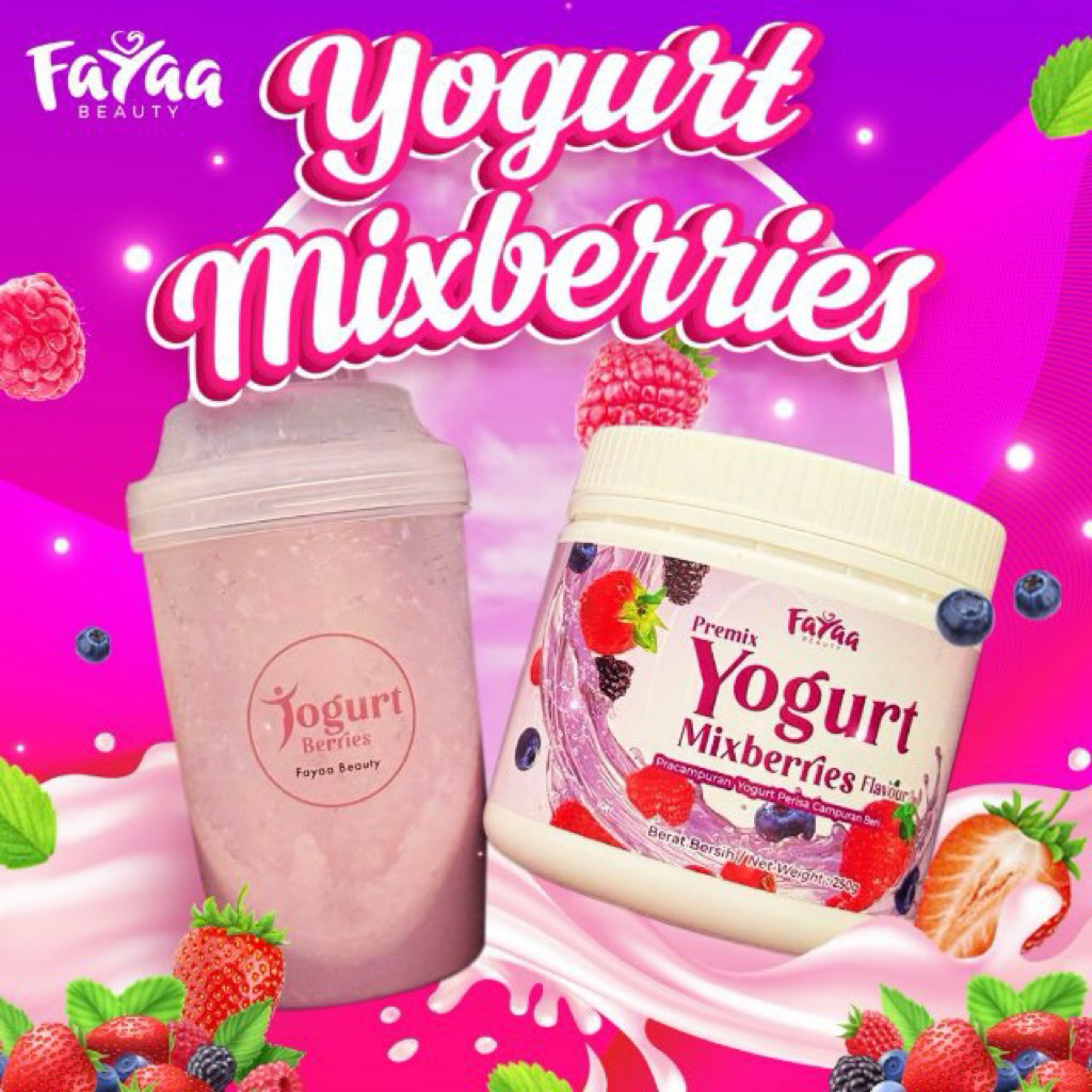 YOGURT BERRIES BY FAYAA BEAUTY 100% ORIGINAL HQ | Shopee Malaysia