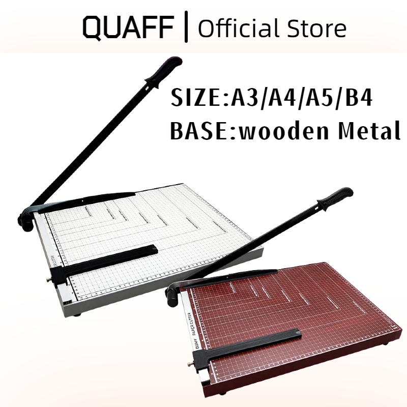 QUAFF paper cutter for wood, A4 sizes, office and A3 metal paper ...