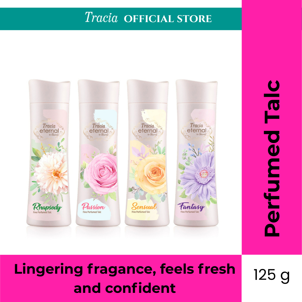 Tracia Eternal Fine Perfumed Talc (125g) | Shopee Malaysia