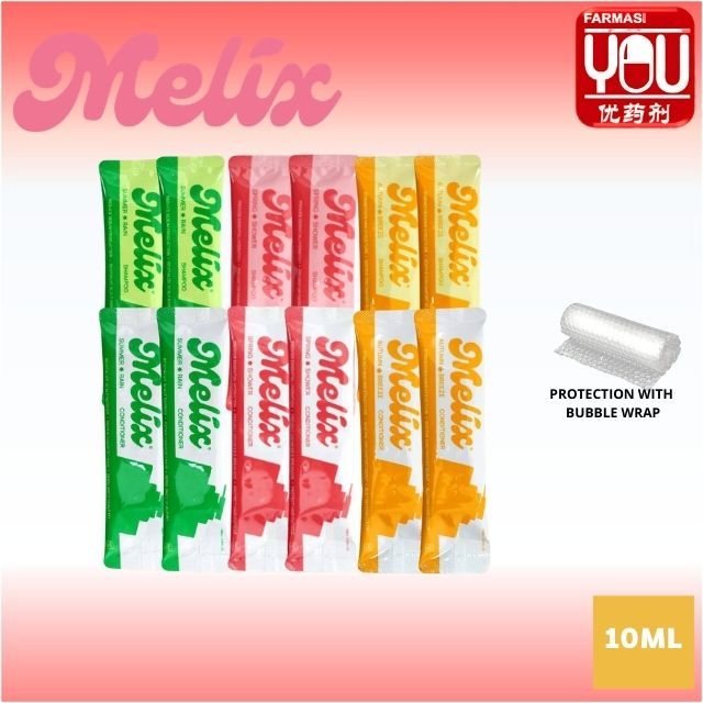 Melix Shampoo & Conditioner Trial Pack (10ml x 2's) | Shopee Malaysia