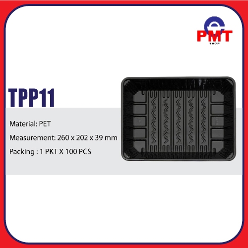 TPP11/11B/11CS TPP Plastic Tray / Open Tray / Disposable Tray PET ...