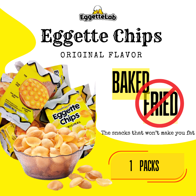 Eggette Lab - Eggette Chips Original 1x | Shopee Malaysia