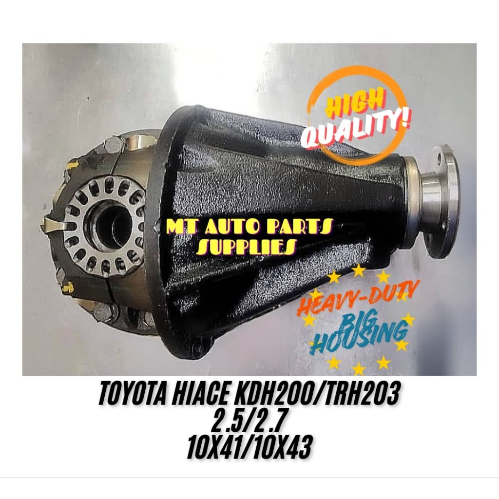 (HEAVY-DUTY) TOYOTA HIACE KDH200/TRH203 REAR AXLE (10X41/10X43 ...