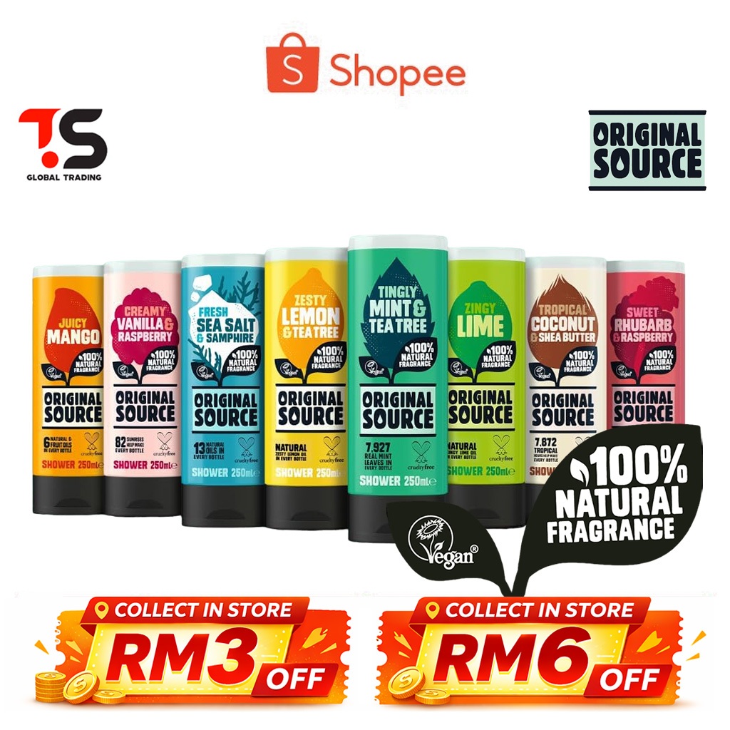 Original Source Shower Gel 250ml / 500ml | Shopee Malaysia
