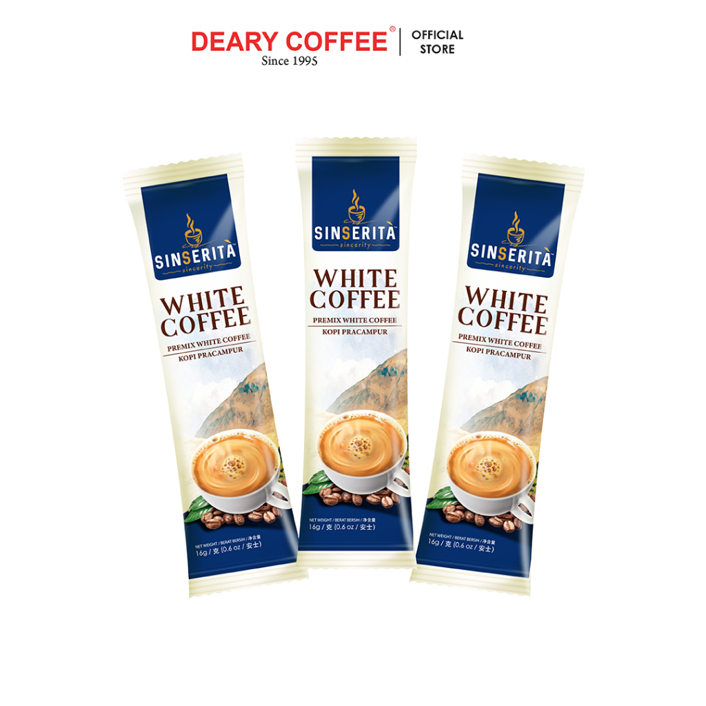 Test Sinserita 3in1 Instant Premix White Coffee (16g x 3 sticks 6 ...