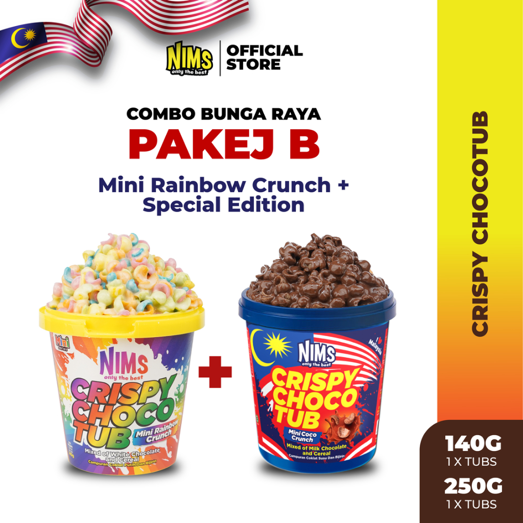 [SPECIAL MALAYSIA EDITION] COMBO BUNGA RAYA - MINI CRISPY CHOCOTUB ...