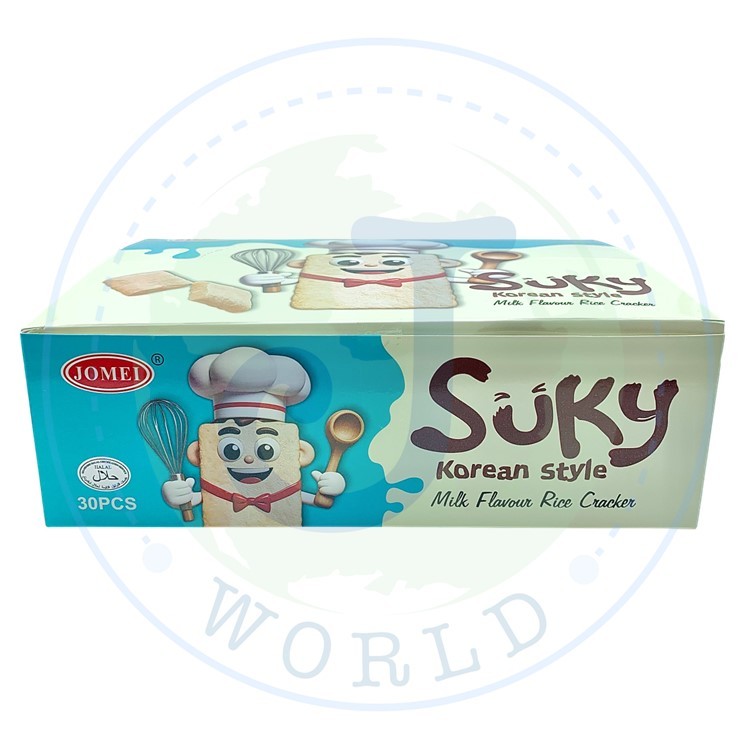 [30PCS] JOMEI SUKY KOREAN RICE CRACKER HALAL | Shopee Malaysia