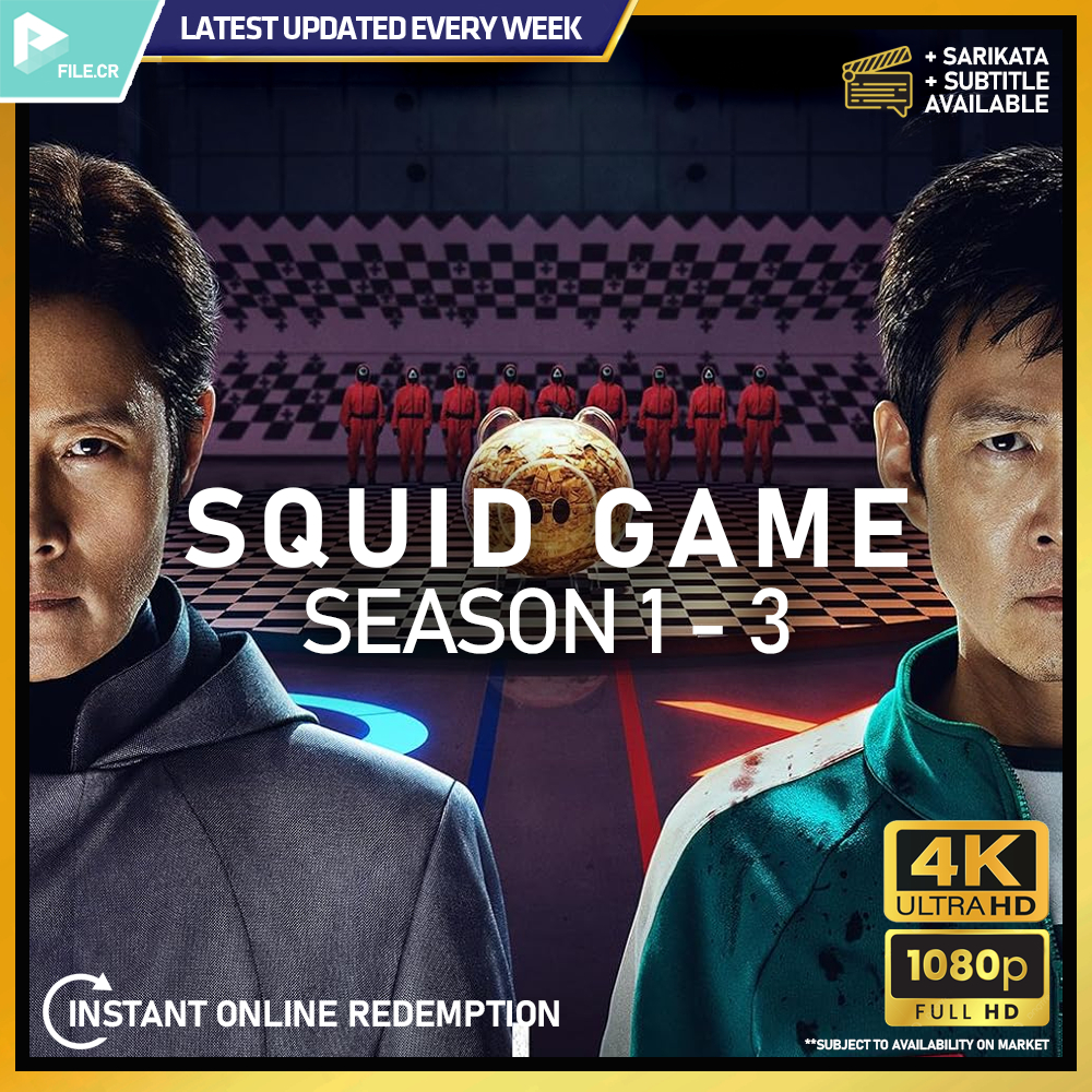 Squid Game Season 1 - 3 Full Korea Drama Perhidmatan Muat Turun Cepat ...