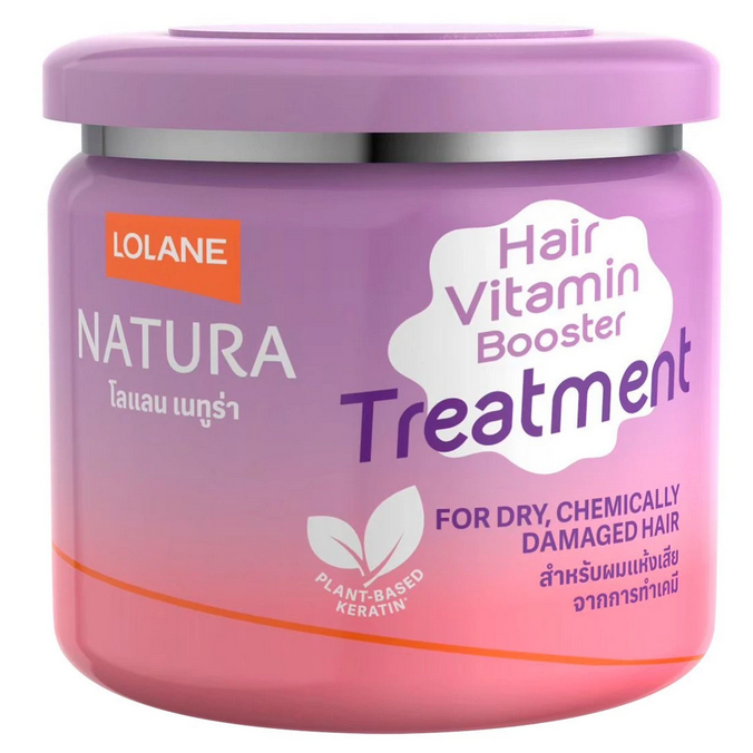 LOLANE Natura Vitamin Booster Treatment For Dry, Chemically Damaged ...