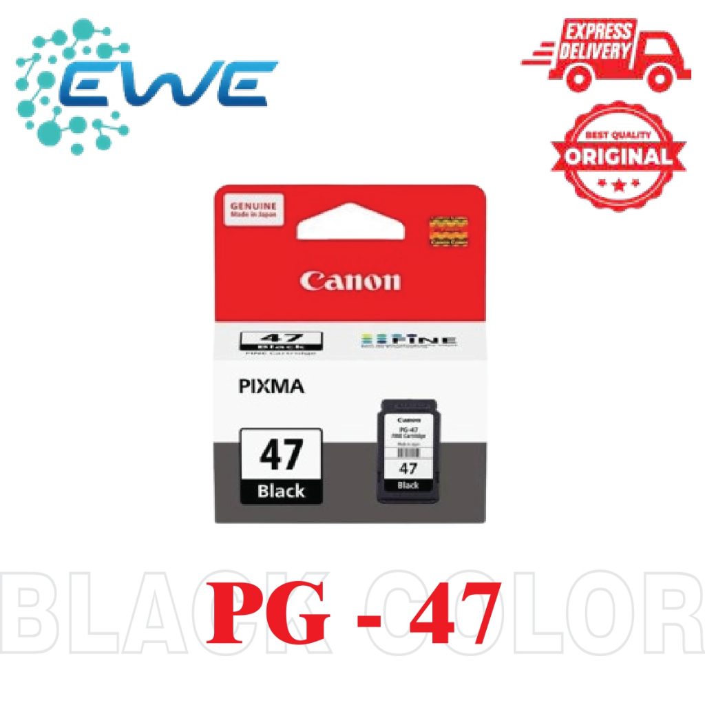 CANON PG-47 BLACK CL-57 COLOR CL-57S COLOR E400/410/460/470/E480 [100% ...