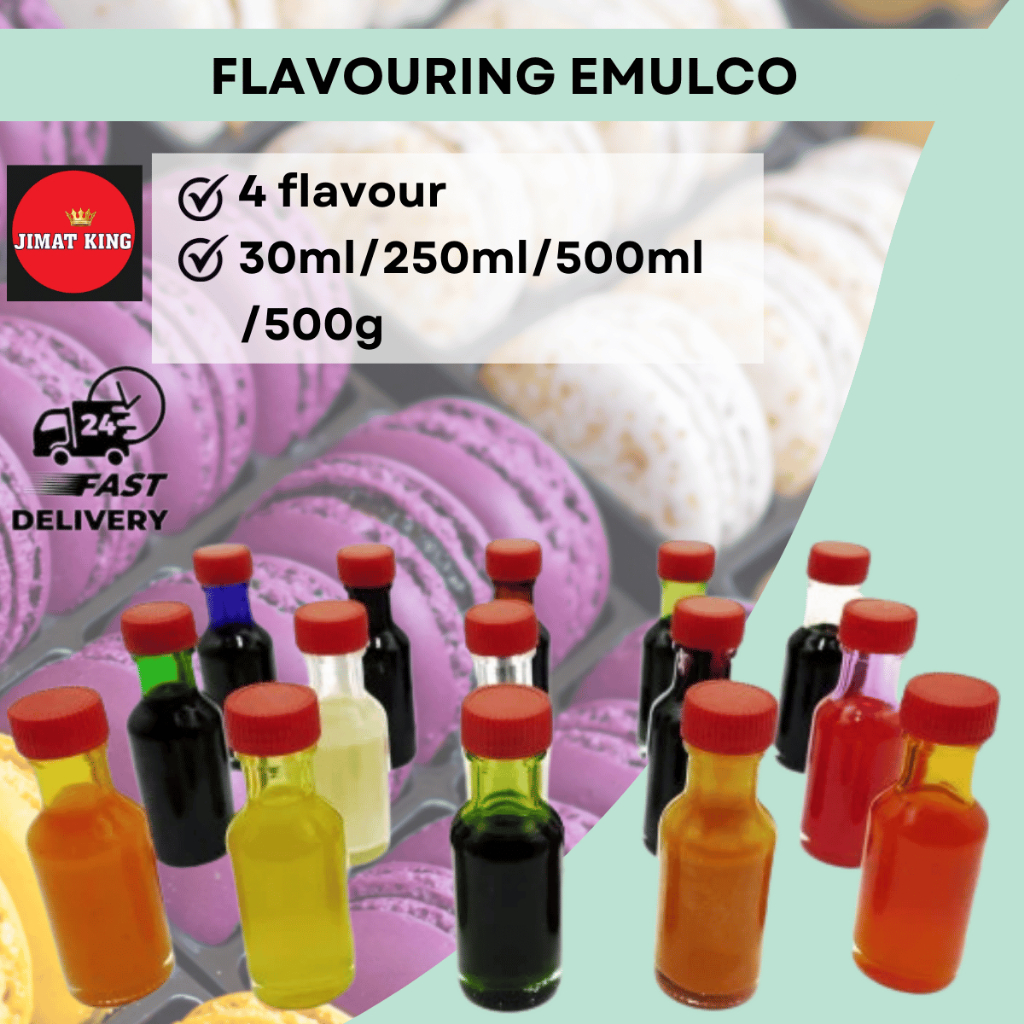 [READY STOCK] FLAVOURING EMULCO (CHOCOLATE/DARK CHOCOLATE/EXPRESSO ...