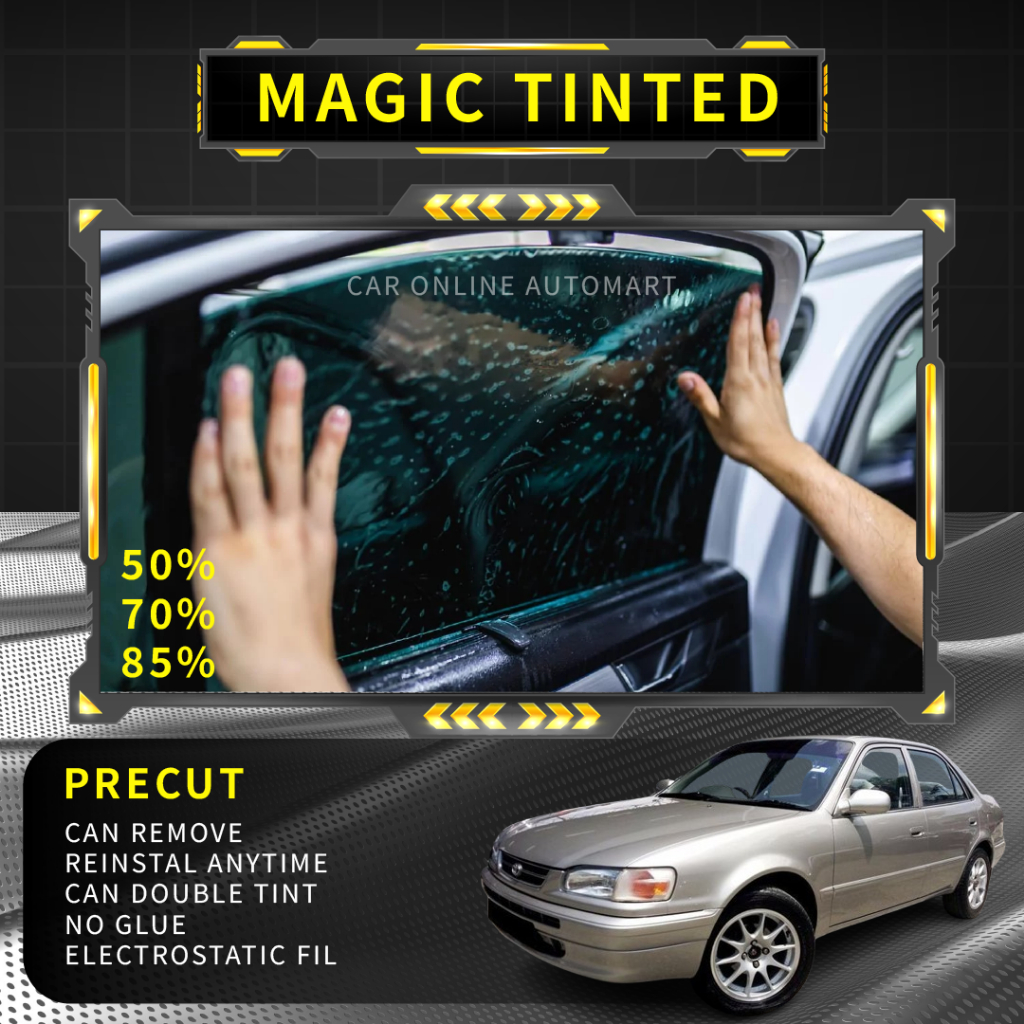 Magic Tint/Magic Tinted Solar Window - Black 50%/70%/85% - TOYOTA ...