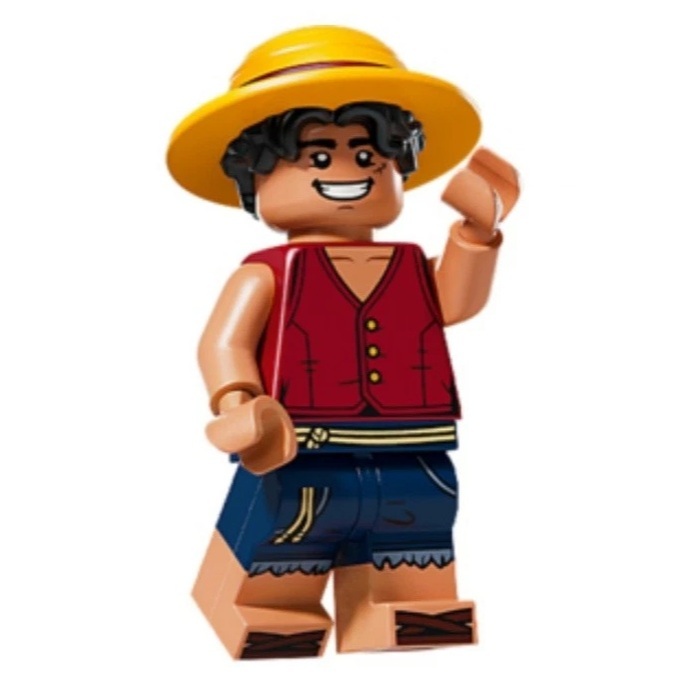op018 Lego One Piece 75640 - Monkey D. Luffy Minifigure - New | Shopee ...