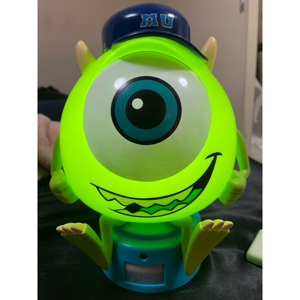 Disney Pixar Monsters University Mike Wazowski Figure Night Light ...