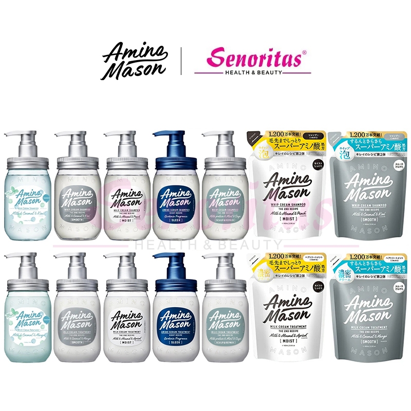 Amino Mason Hair Shampoo/Conditioner | Shopee Malaysia