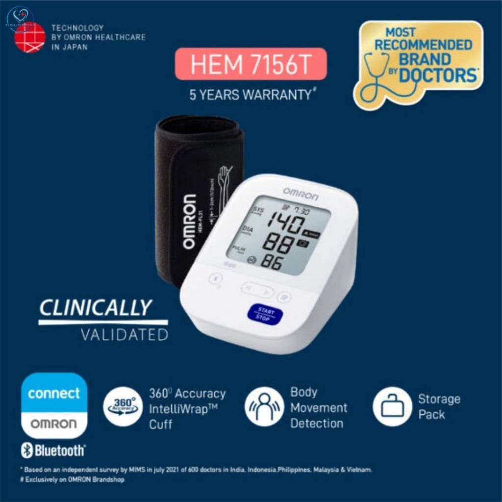 OMRON HEM-7156T-AP BP / BLOOD PRESSURE MONITORS | Shopee Malaysia