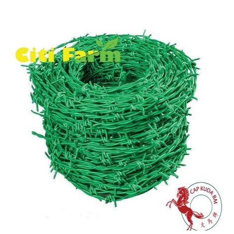 +Barbed Wire ±5KG Dawai Duri KASAR pagar GI fencing/ PVC Barbed Wire ...