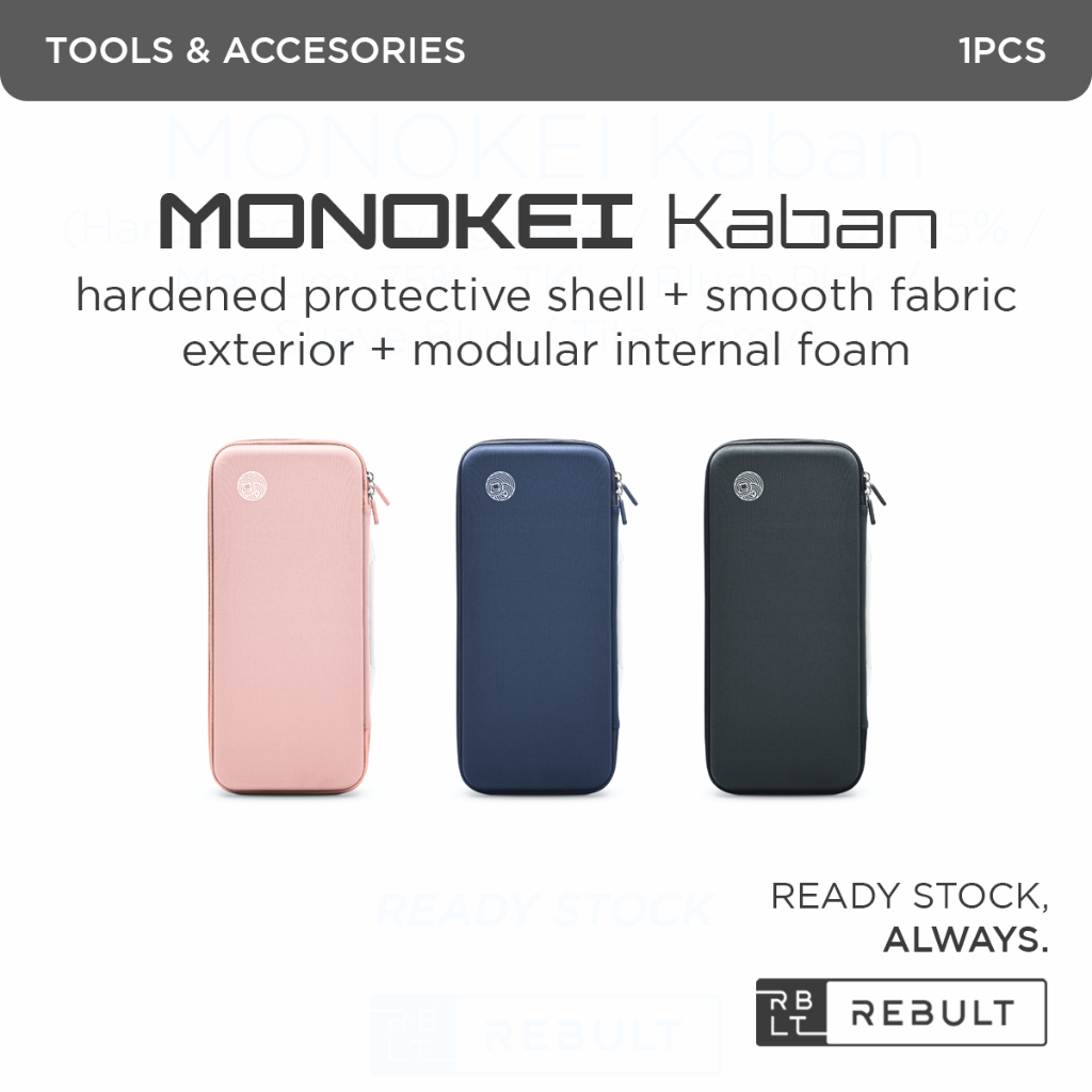 MONOKEI Kaban Keyboard Carrying Case for Mechanical Keyboards | Shopee ...