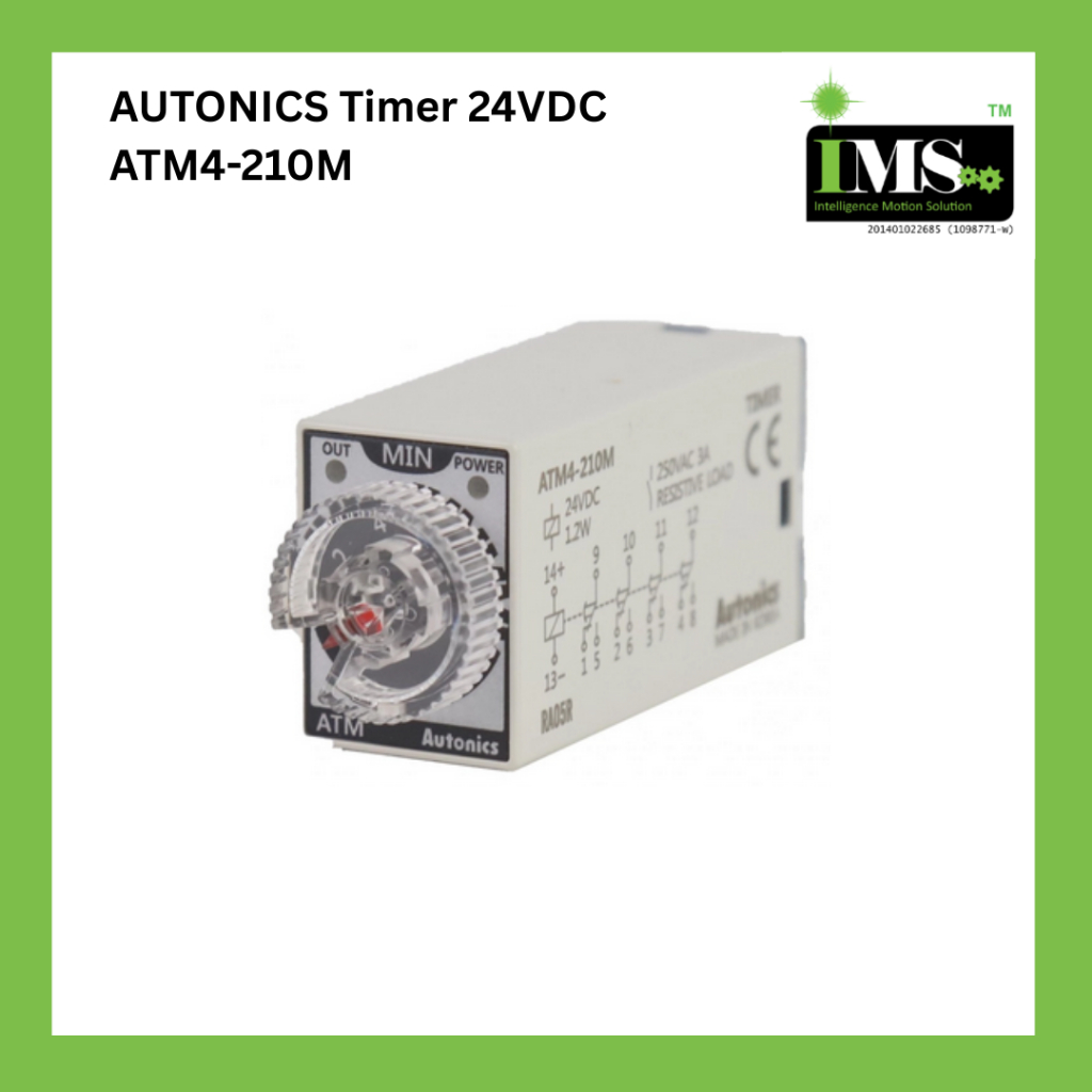 AUTONICS Timer 24VDC ATM4-210M | Shopee Malaysia