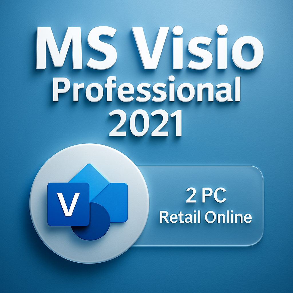 Microsoft Visio 2021 -Original Product Key-Retail Online ( 2pc ...