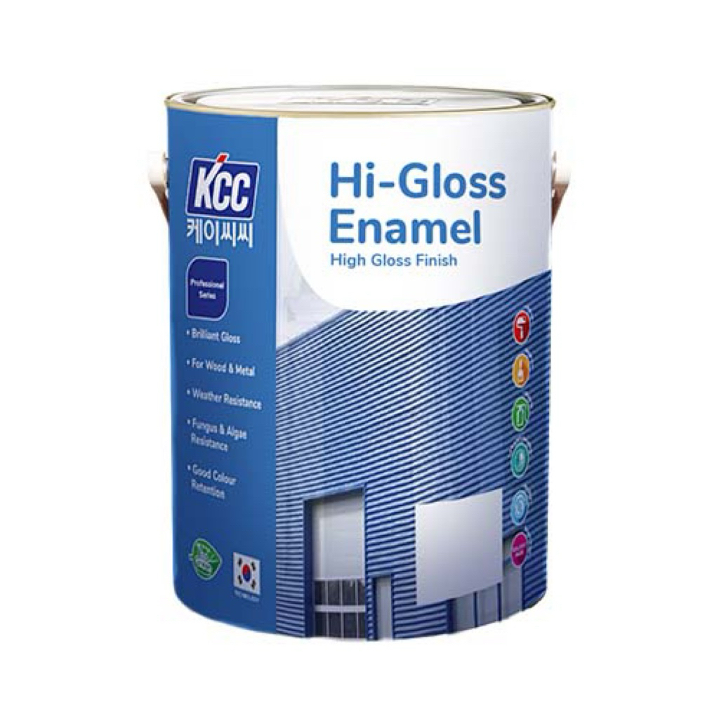 Kcc Supro Hi-gloss enamel paint Oil-Based （Wood Timber Steel Metal ...