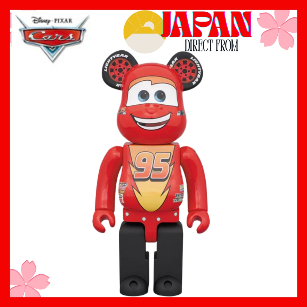 【Direct from Japan】Cars BE@RBRICK LIGHTNING McQUEEN 1000％ – Collectible ...