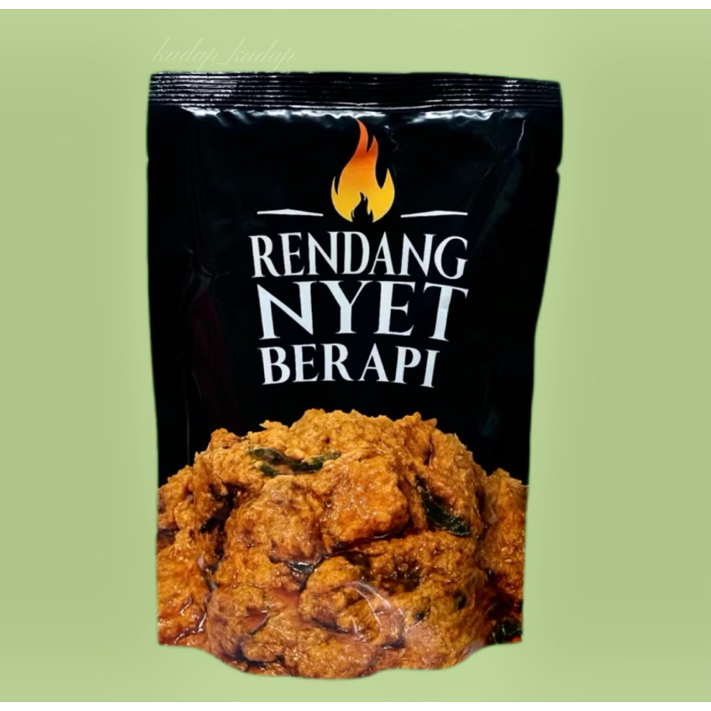[Ready Stock] Rendang Nyet Berapi By KhairulAming / Dendeng Nyet ...