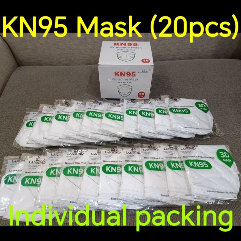 KN95 Individual Packing Mask 20pcs / 5D Mask 50pcs | Shopee Malaysia