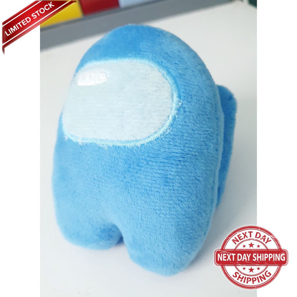 Among Us Impostor Blue Plush 10cm Doll Stuffed Plushy (Preloved ...
