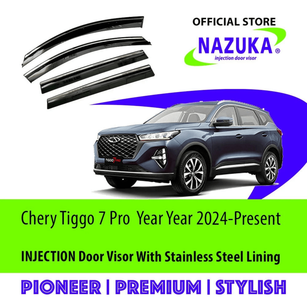 NAZUKA Chery Tiggo 7 Pro 2024 – Present Stainless Steel Lining Premium ...