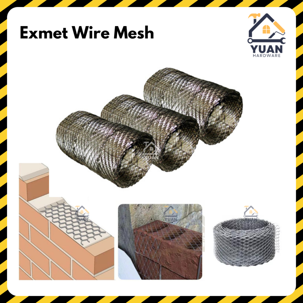 Exmet Wire Mesh | Brickwork Reinforcement Mesh | Pengukuh Bata | Dawai ...