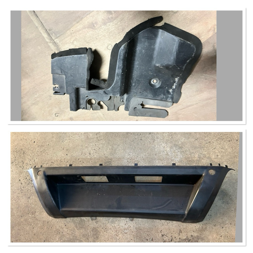 Used original rear BUMPER number plate holder D23 NP300 85065-4KJ, AIR ...