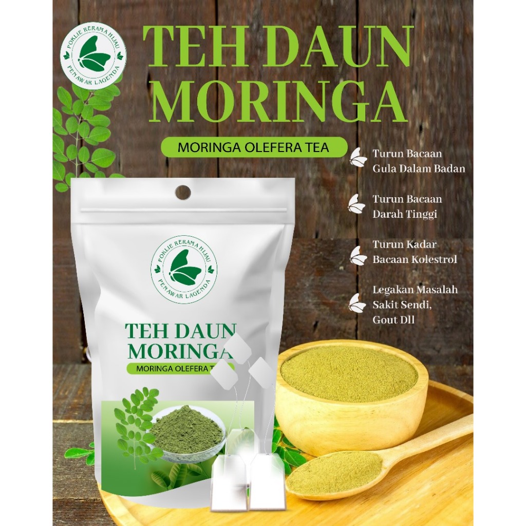 Teh Moringga # Anti Kanser + # 3 Serangkai [ 8u ] | Shopee Malaysia