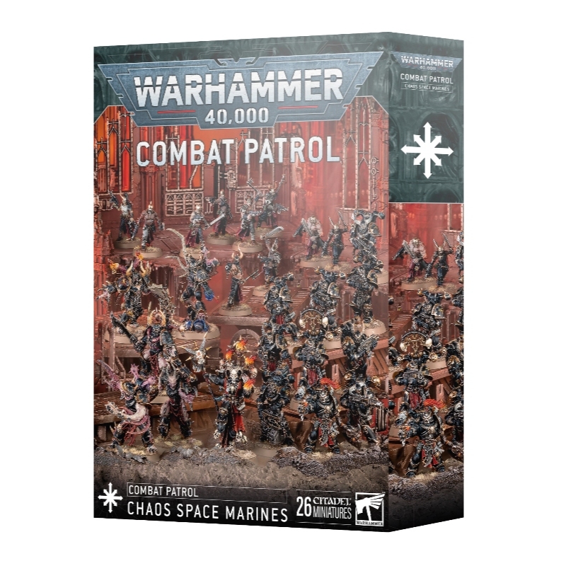 Games Workshop Warhammer 40,000 Chaos Space Marines Combat Patrol Box ...