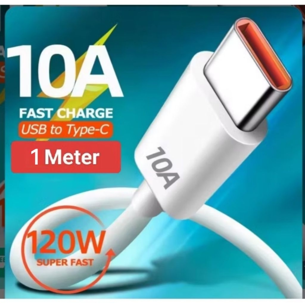 120W 10A USB Type C USB Cable Super Fast Charging Line Quick Charge USB ...