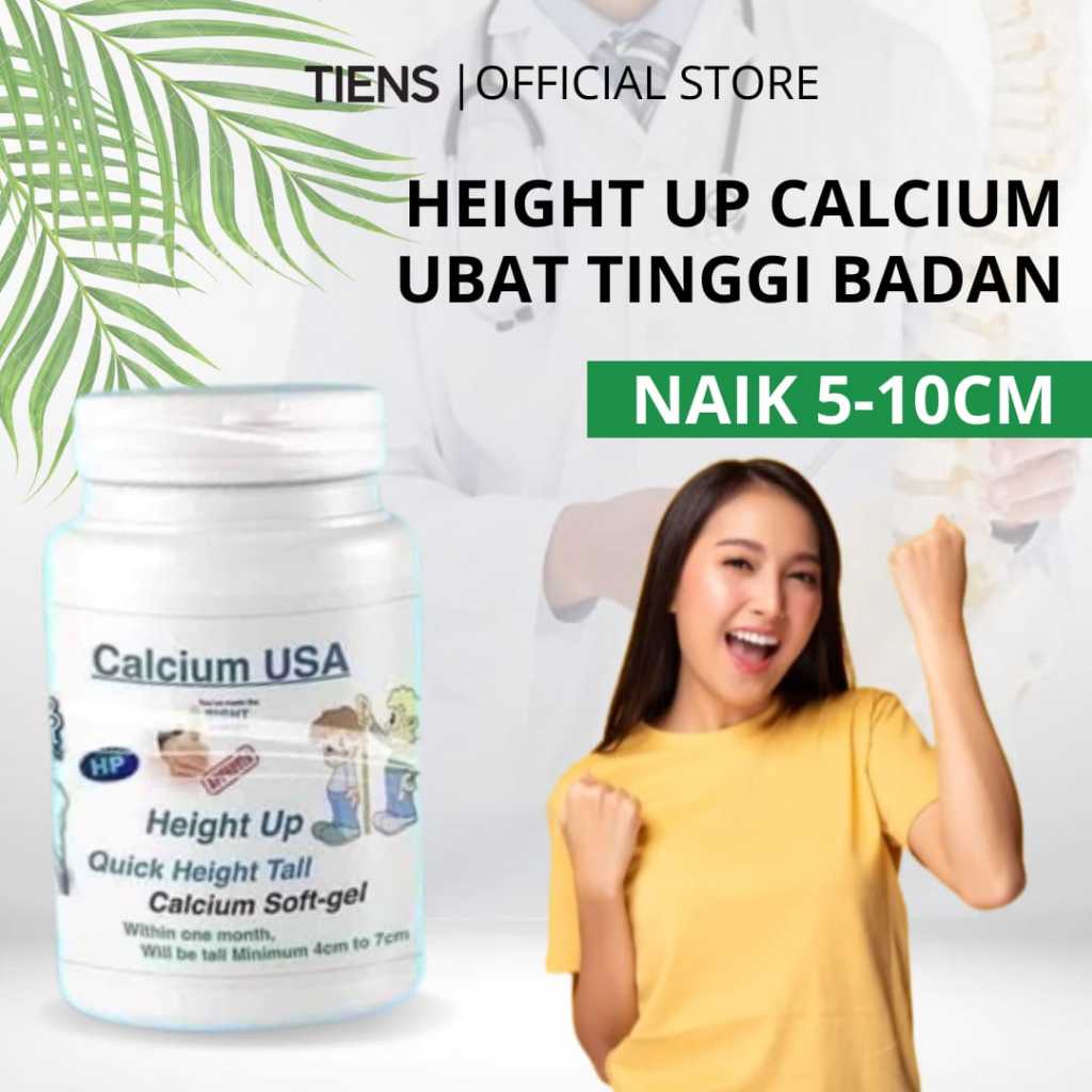 UBAT TINGGI BADAN LELAKI WANITA SUPPLEMENT CALCIUM USA TINGGI BADAN ...