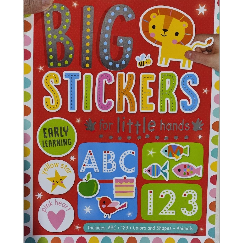 Big Stickers for Little Hands Early Learning by Make Believe Ideas ...