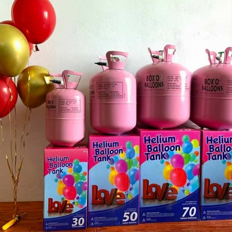 ( OFFER) Party Disposable Helium Balloon Gas Cylinder/Parti Helium ...