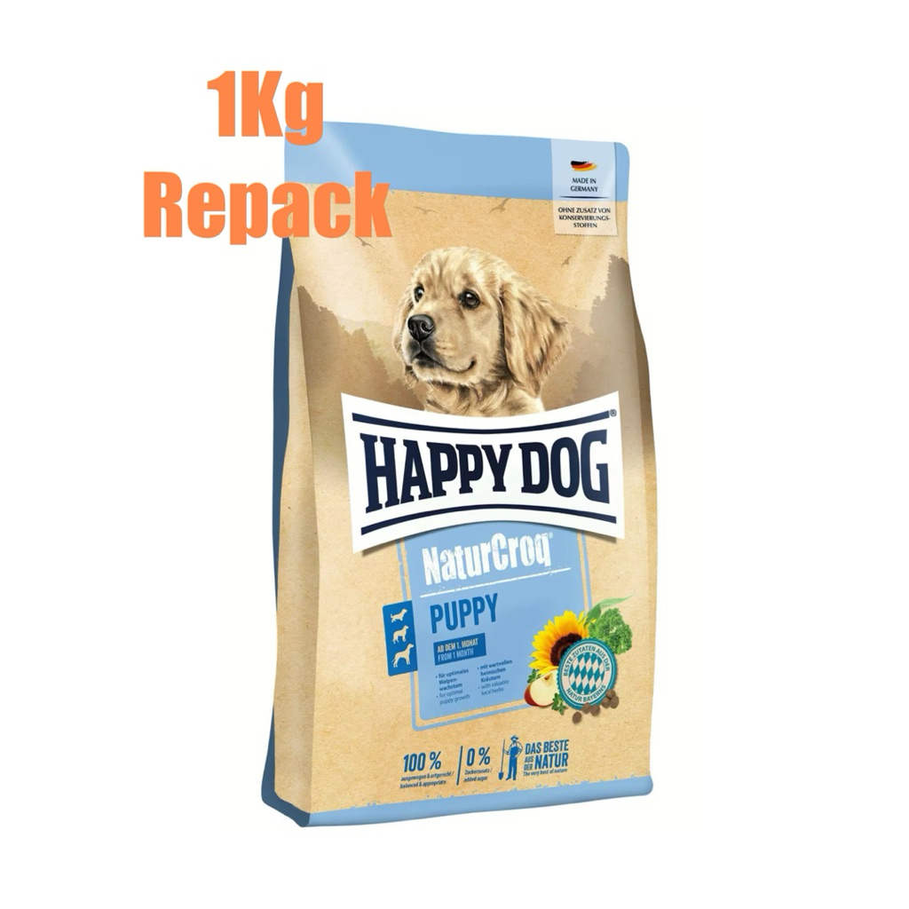 Happy Dog NaturCroq Puppy Dry Dog Food 1Kg Repack | Shopee Malaysia