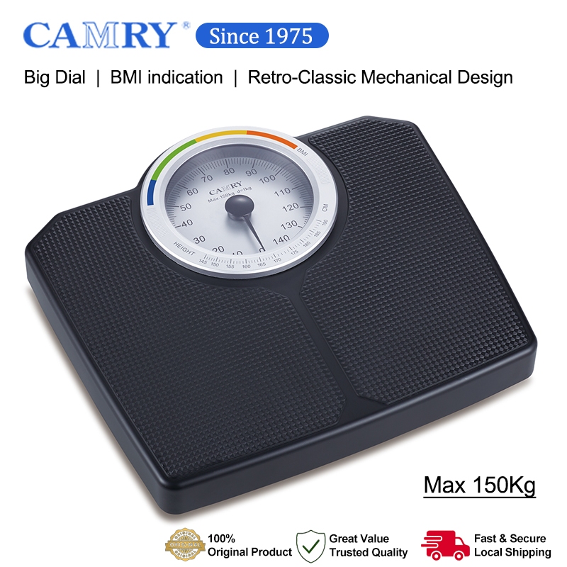 Camry Body Weight Scale Mechanical DT605T Bathroom Analog Scale BMI ...