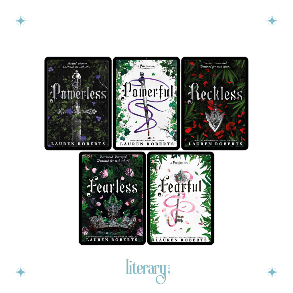 Powerless / Powerful / Reckless / Fearless / Fearful by Lauren Roberts ...