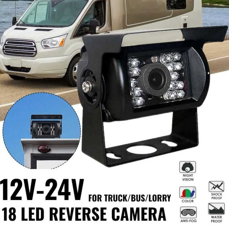 Universal Truck Trailer Bus Lorry Car Reverse Backup Camera View Full ...